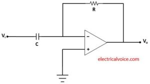 Op-amp Differentiator Circuit and Applications | Electricalvoice